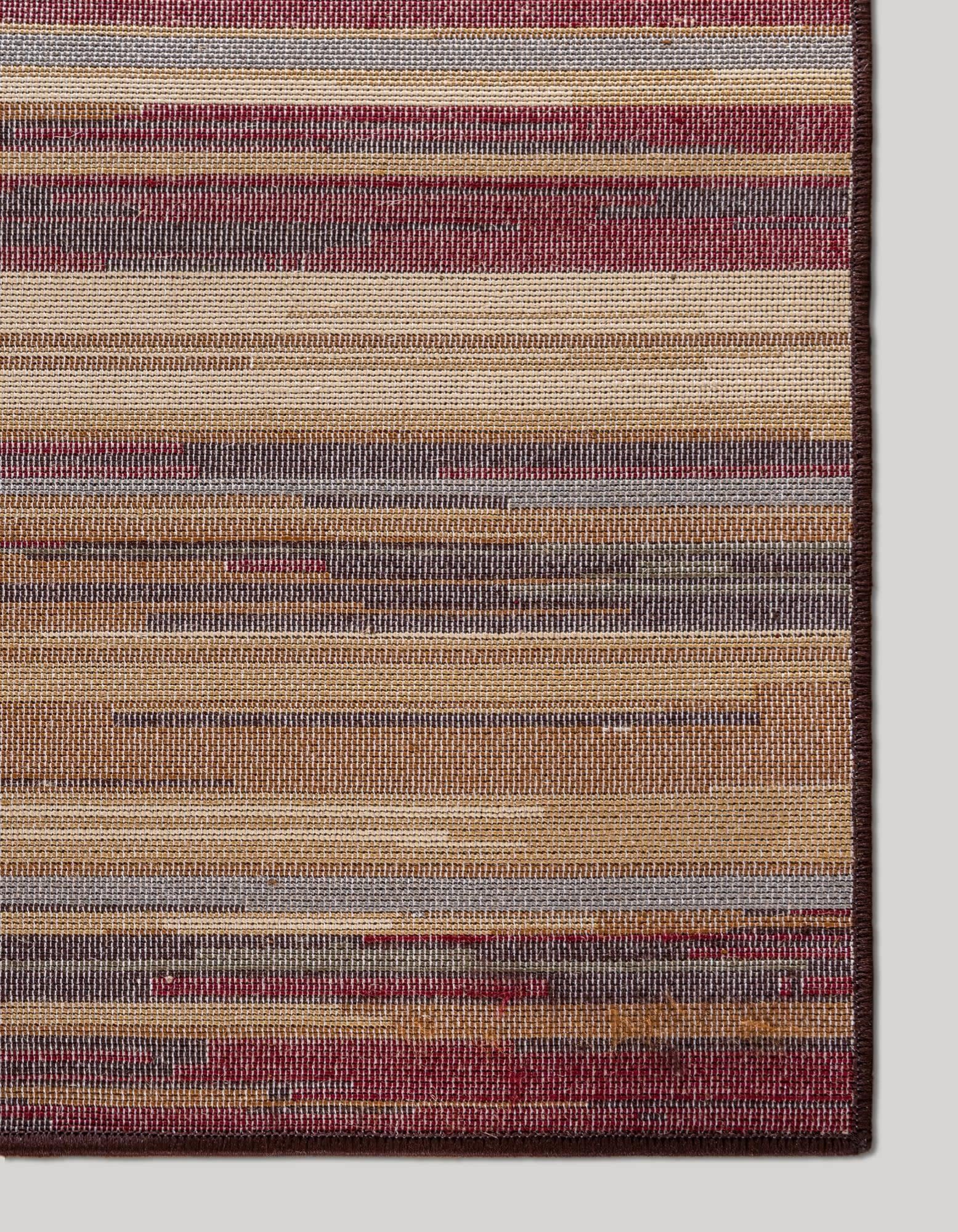 Unique Loom Barista Collection Area Rug - Icatu (7' 10" Square, Beige/ Brown)