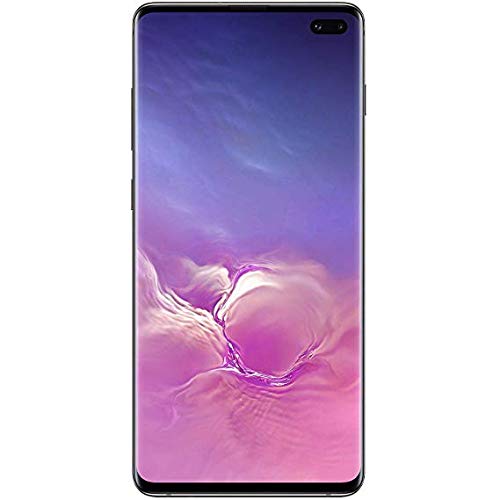SAMSUNG Galaxy S10+ Plus (128GB, 8GB) 6.4" AMOLED, Snapdragon 855, IP68 Water Resistant, 4G LTE (Fully Unlocked US Model for T-Mobile, AT&T, Verizon, Global) G975U1 (Wireless Charger Bundle, Black)