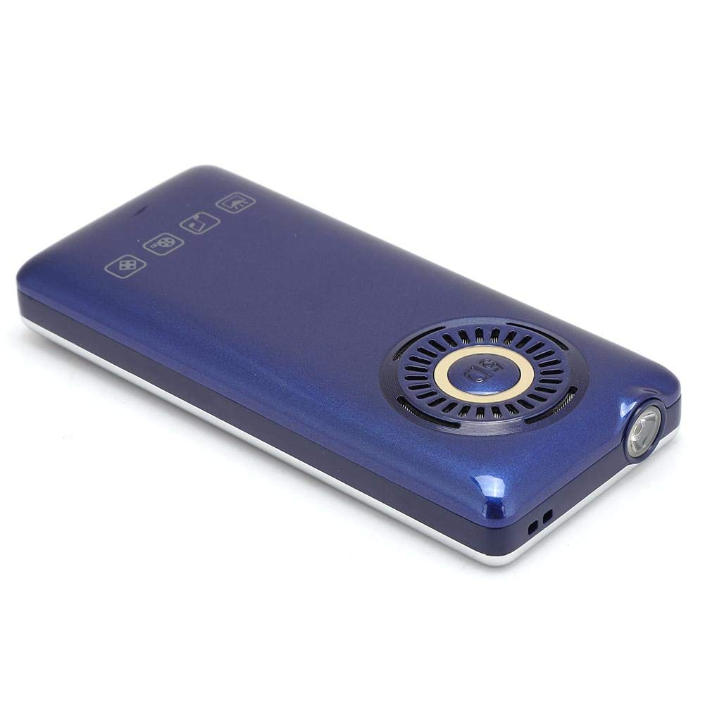 Unlocked Cell Phones with 2.4-inch HD Screen, 2G GSM Network Dual-SIM Card Mobile Phone with 3000mAh Battery, One-Click Dialing * Flashlight for Elderly & Kids(Blue)