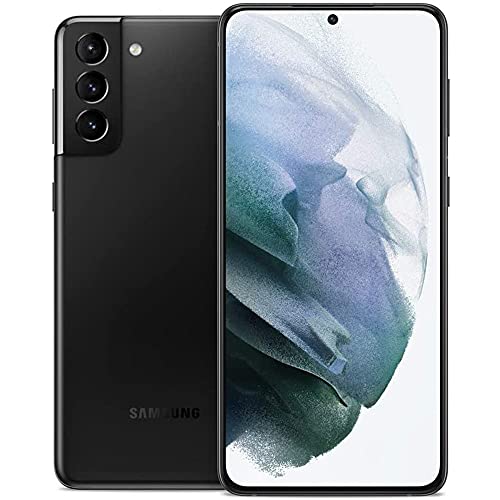 SAMSUNG Galaxy S21+ Plus G996U 5G | Fully Unlocked Android Cell Phone | US Version 5G Smartphone | Pro-Grade Camera, 8K Video, 64MP High Res | 256GB - Phantom Black (Renewed)