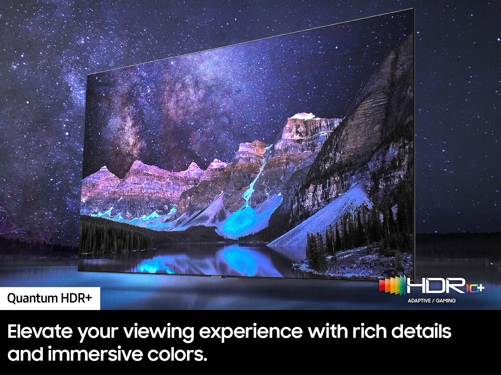 SAMSUNG QN65Q80CAFXZA 65 Inch 4K QLED Direct Full Array with Dolby Smart TV with a CR-STEALTHBAR Desktop Soundbar with Bluetooth (2023)
