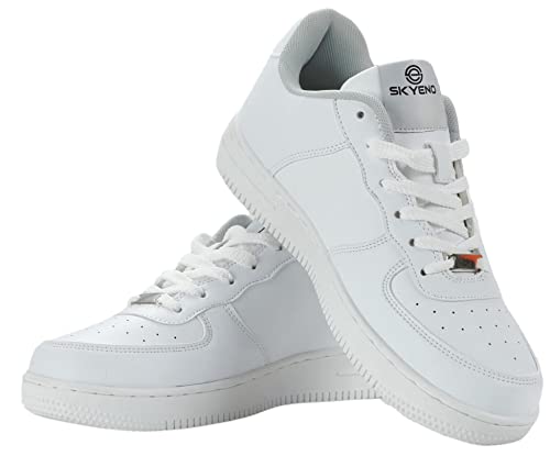 Unisex-Adult Basketball Shoe White