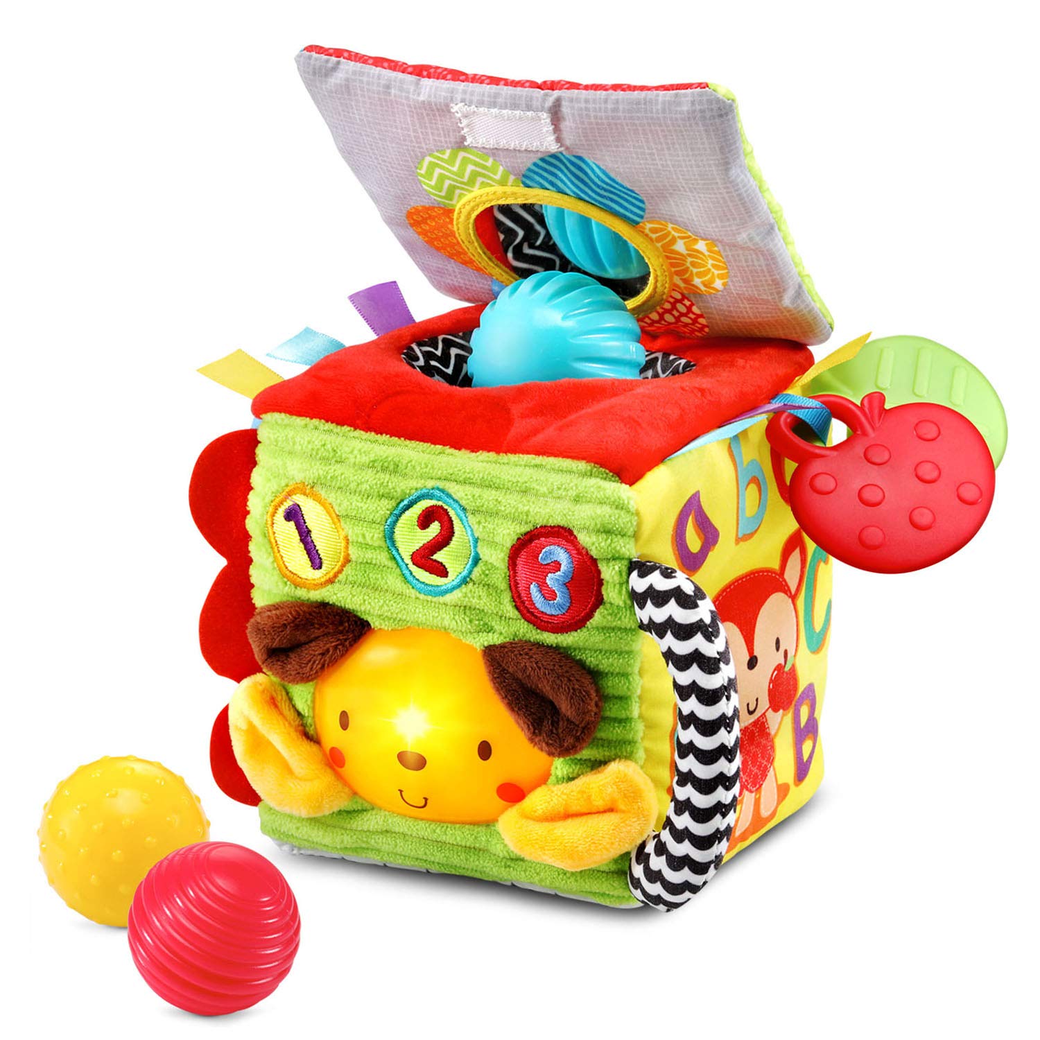 VTech Soft and Smart Sensory Cube, Multicolor, 3-24 months