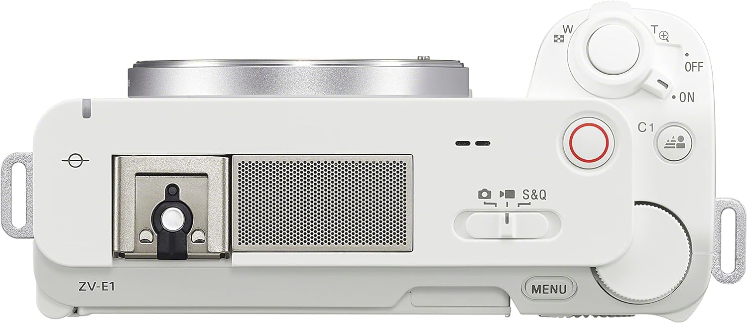Sony Alpha ZV-E1 Full-frame Interchangeable Lens Mirrorless Vlog Camera - White Body