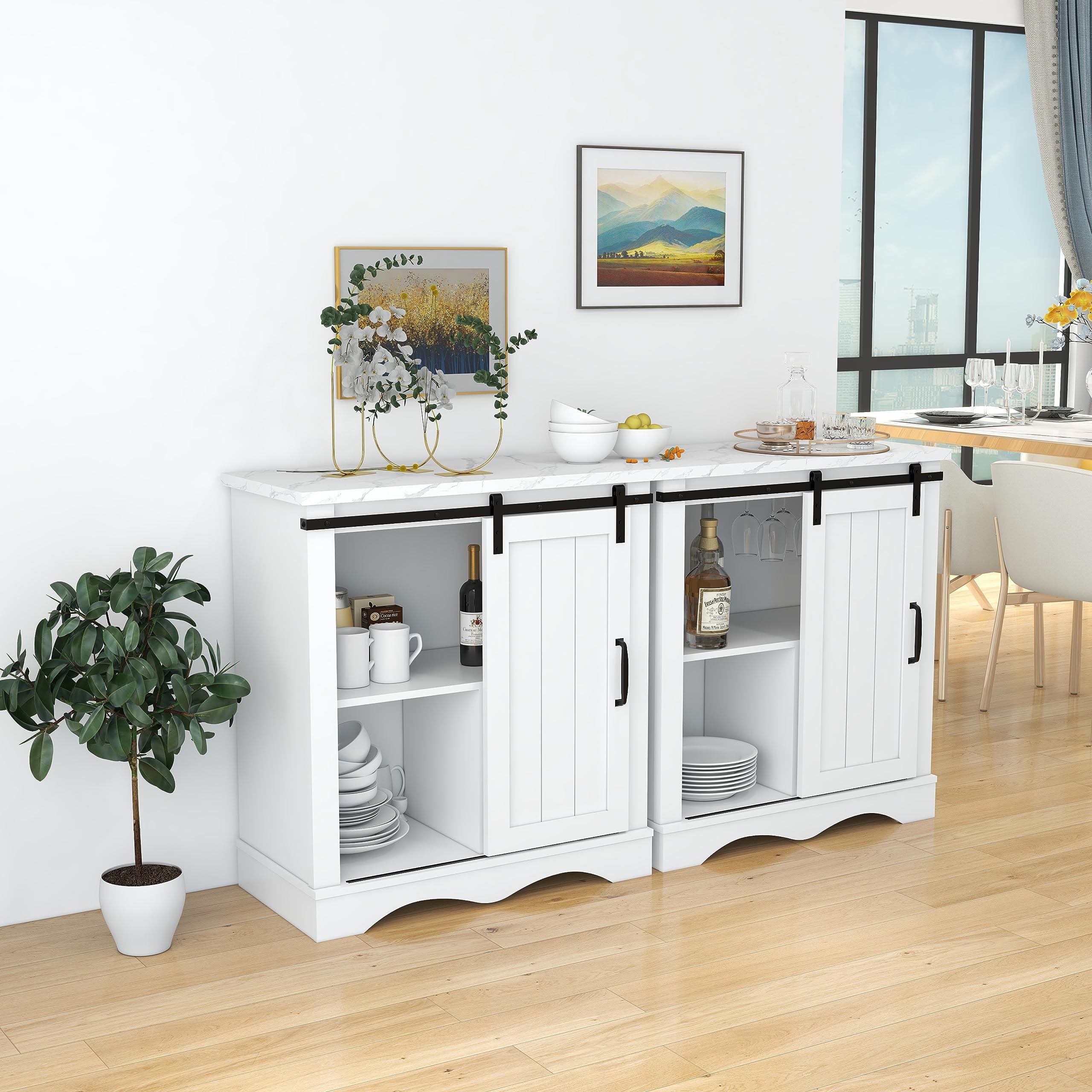 scolyk Wine Bar Cabinet with Storage Coffee Bar Cabinet Wine Cabinet Buffet Cabinet Liquor Cabinet Bar for Home Mini Bar Buffets & Sideboards Coffee Bar Table