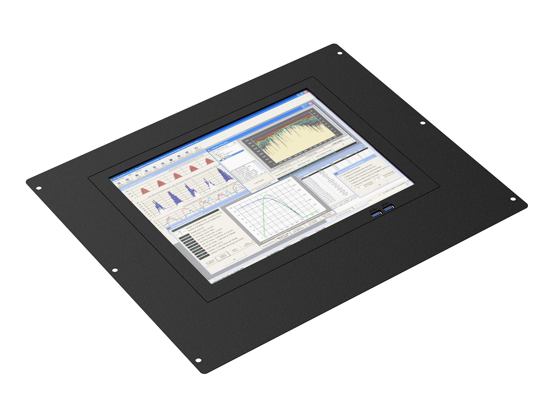 UPtyma 15.0" Rackmount Monitor - 1024x768 LCD Rack Mounted Monitor