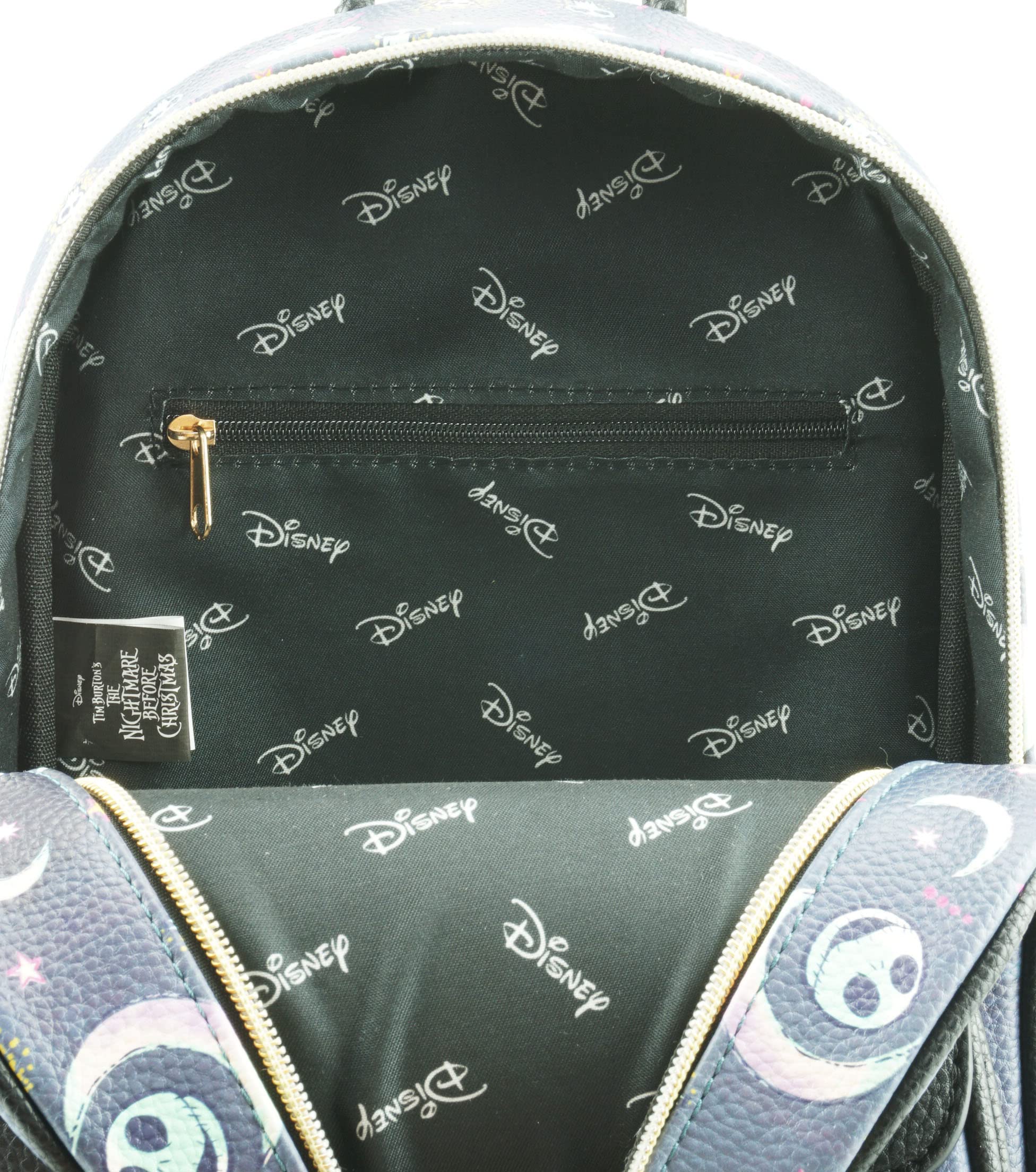 Wondapop Disney The Nightmare Before Christmas 11" Vegan Leather Fashion Mini Backpack
