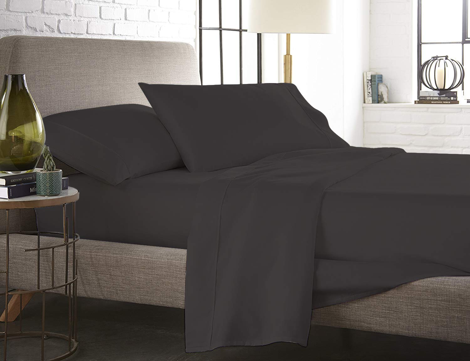 Threshold Organic Bed-In-A-Bag 100% Cotton 300 Thread Count XL Twin Bed Sheet Set - 3 Piece includes Flat, Fitted Sheet & Pillowcase