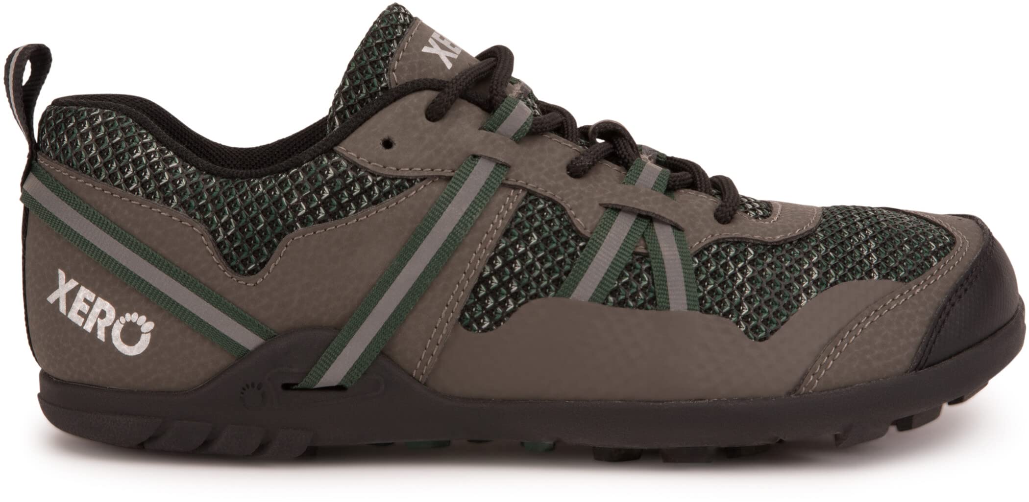Xero Shoes TerraFlex II Women’s Zero Drop Hiking and Trail Running Shoes Forest
