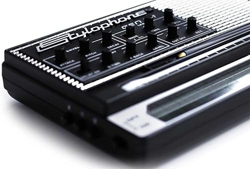 Stylophone Gen X-1 Portable Analogue Electronic Synthesizer with Built-in Speaker | Synth Musical Instrument | Synthesizer Keyboard | Stylophone Instrument
