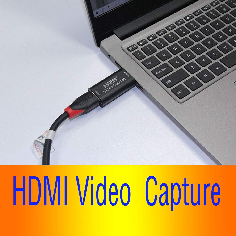 TenYua Mini Video Capture Card USB 3.0 HDMI Video Grabber Record Box for PS4 Game DVD Camcorder HD Camera Recording Live Streaming
