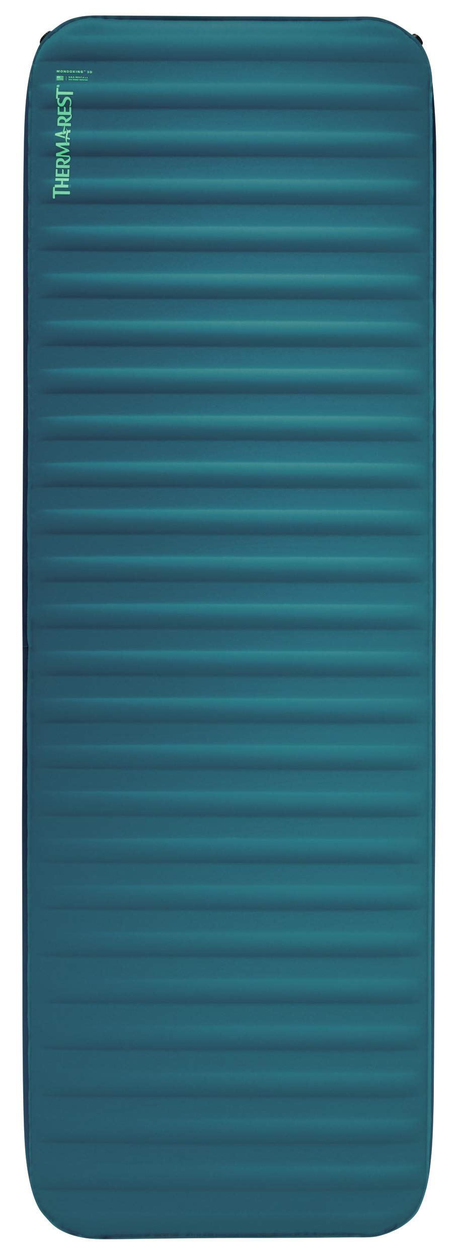 Therm-a-Rest MondoKing 3D Self-Inflating Camping Sleeping Pad, Large - 77 x 25 Inches, Lyons Blue