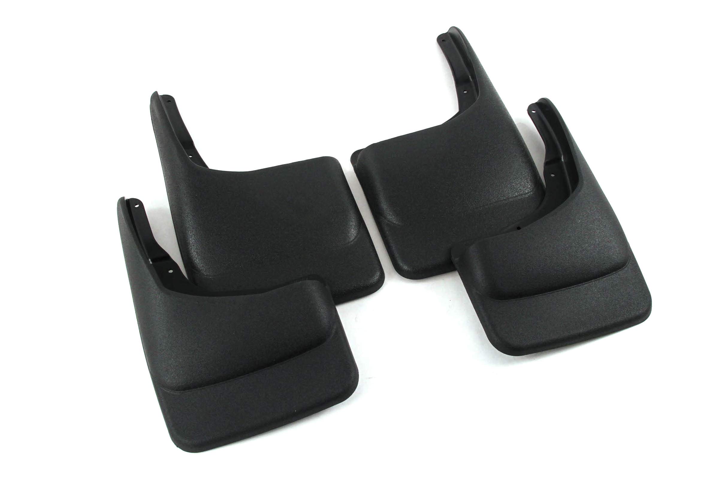 Red Hound Auto Premium Heavy Duty Molded 2004-2014 Compatible with Ford F-150 Mud Flaps Guards Splash Front Rear 4pc Set (without Fender Flares)
