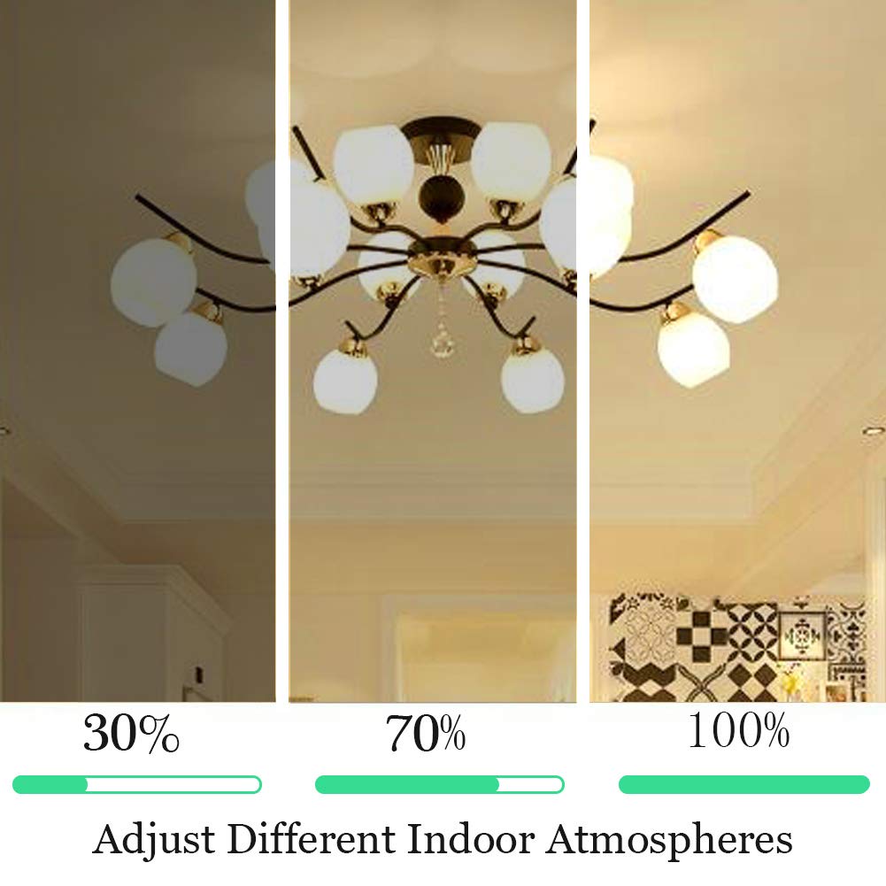 YMAM.LIGHT G9 LED Bulbs Bi Pin Base 3W Warm White 2700K - G9 Base Bulbs, 40W Halogen Equivalent, 380LM, G9 Chandelier Bulbs for Home Lighting, Pack of 12