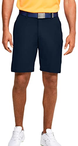 Under Armour Men's Tech Golf Shorts , Academy Blue (408)/Pitch Gray, 34