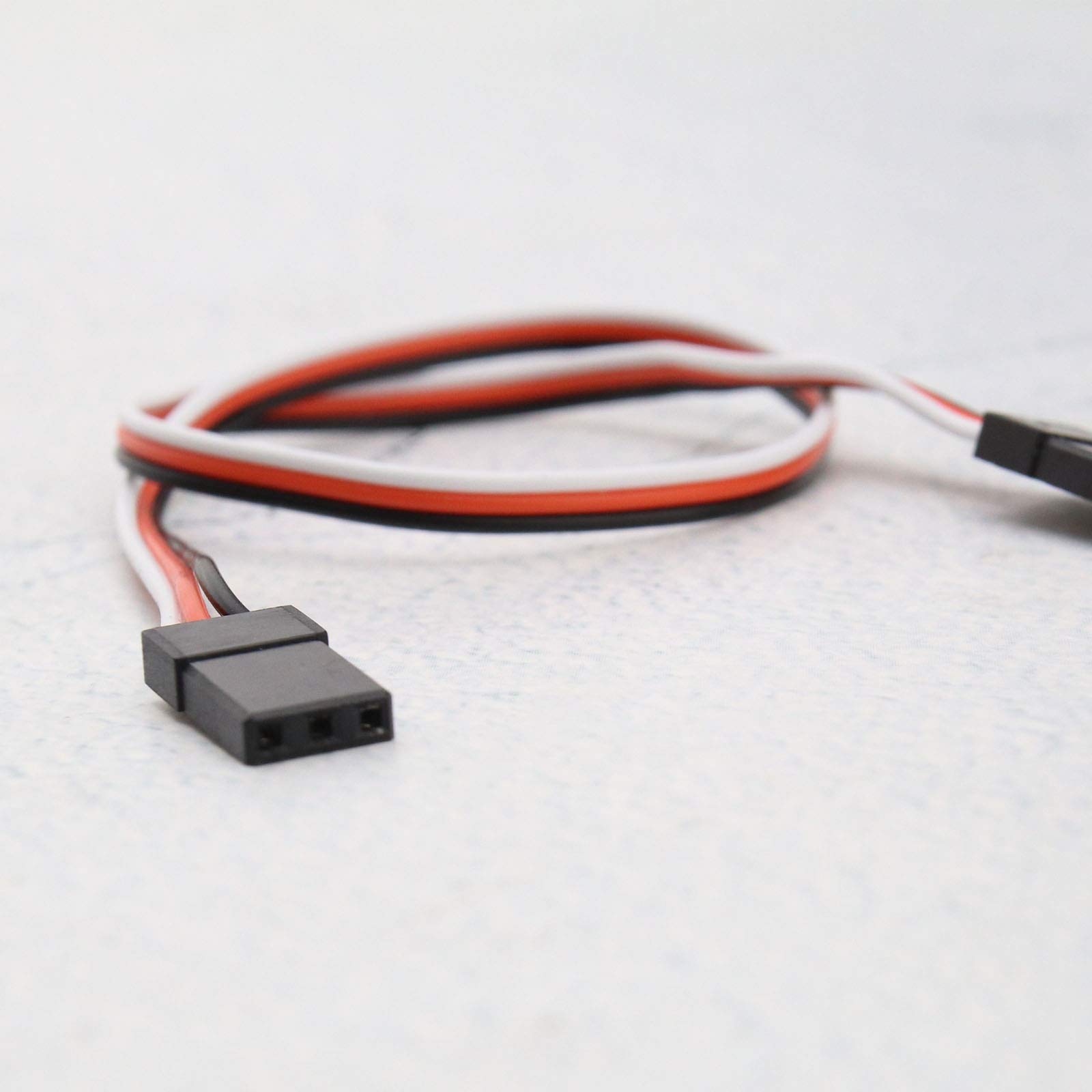 SING F LTD Third Channel RC Car Switch Controller Cord Remote Control Model Car Lamp Lighting Receiver Cable 250mm 3Pcs