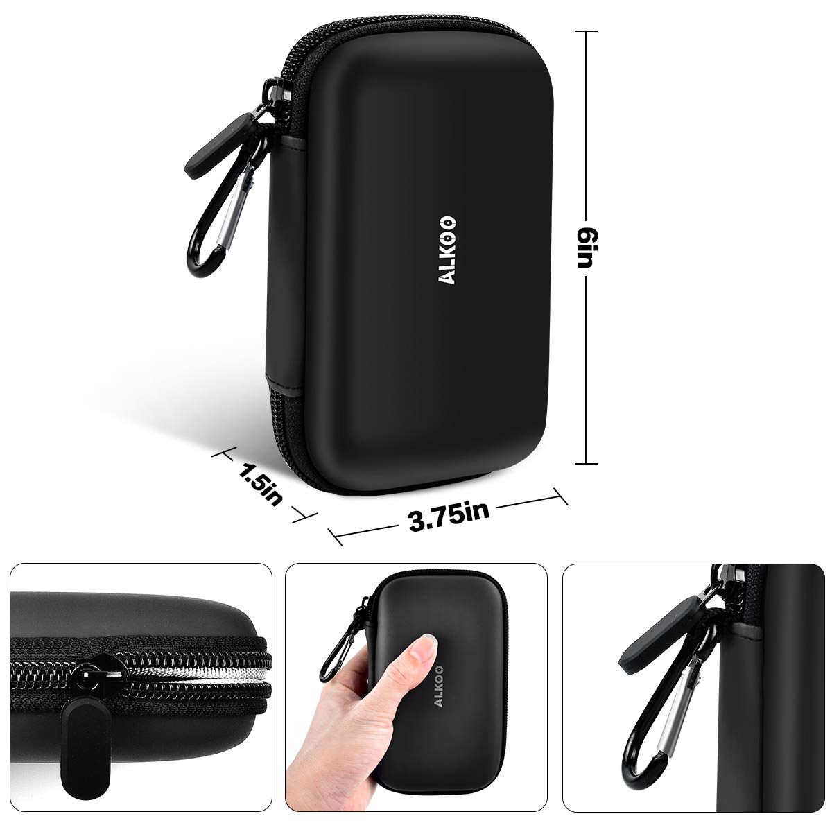 USB Flash Drive Case Compatible with Sandisk Cruzer/for Samsung Bar Plus/for Micro Center Superspeed/for Pny Turbo 16GB/ 32GB/ 64GB/ 128GB USB 2.0 3.0 Flash Drive - 8 Pack (Black)