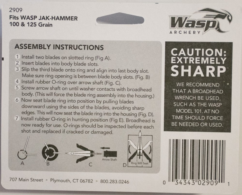 Replacement Blades for Wasp Jak-Hammer 100 & 125 1 3/4"