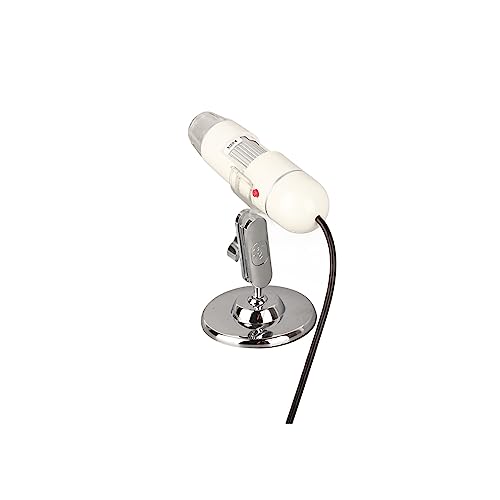 USB Microscope Camera, 25x to 400x Digital Microscope with Stand, CMOS Sensor TV AV Interface Professional Digital Microscope for Kids Students Adults (US Plug)