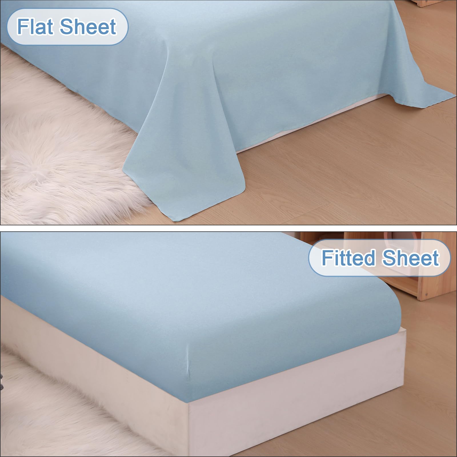 Wowelife 4 Pieces Toddler Bedding Sets for Girls Boys Beige Toddler Bed Set Double Ruffles Boho Bohemian Jacquard Kids Bed in a Bag Includes Comforter, Fitted Sheet, Top Sheet and Pillowcase