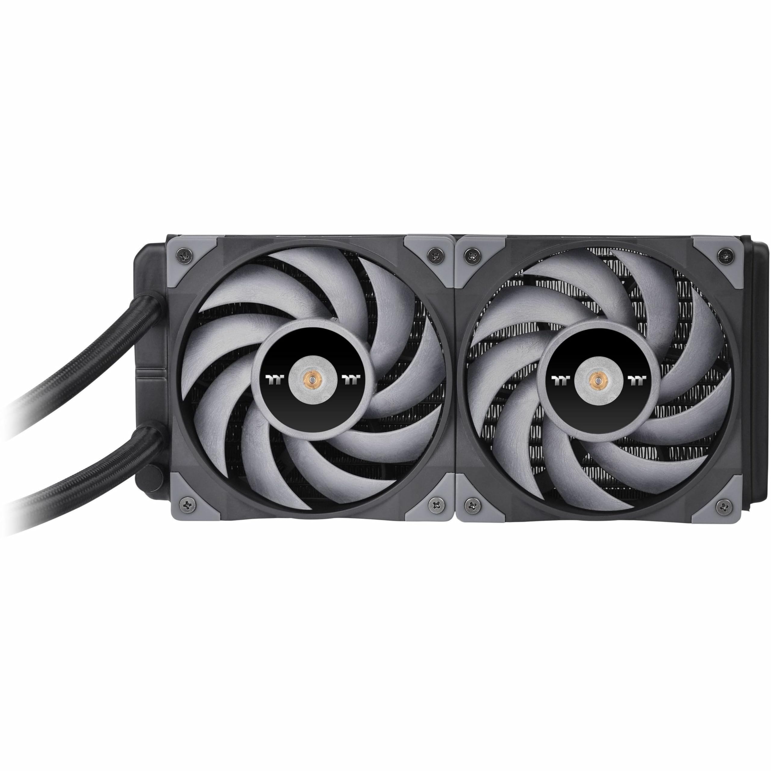 Thermaltake TH120 ARGB Motherboard Sync Edition Intel/AMD/AM5 All-in-One Liquid Cooling System 120mm High Efficiency Radiator CPU Cooler CL-W285-PL12SW-A, Black