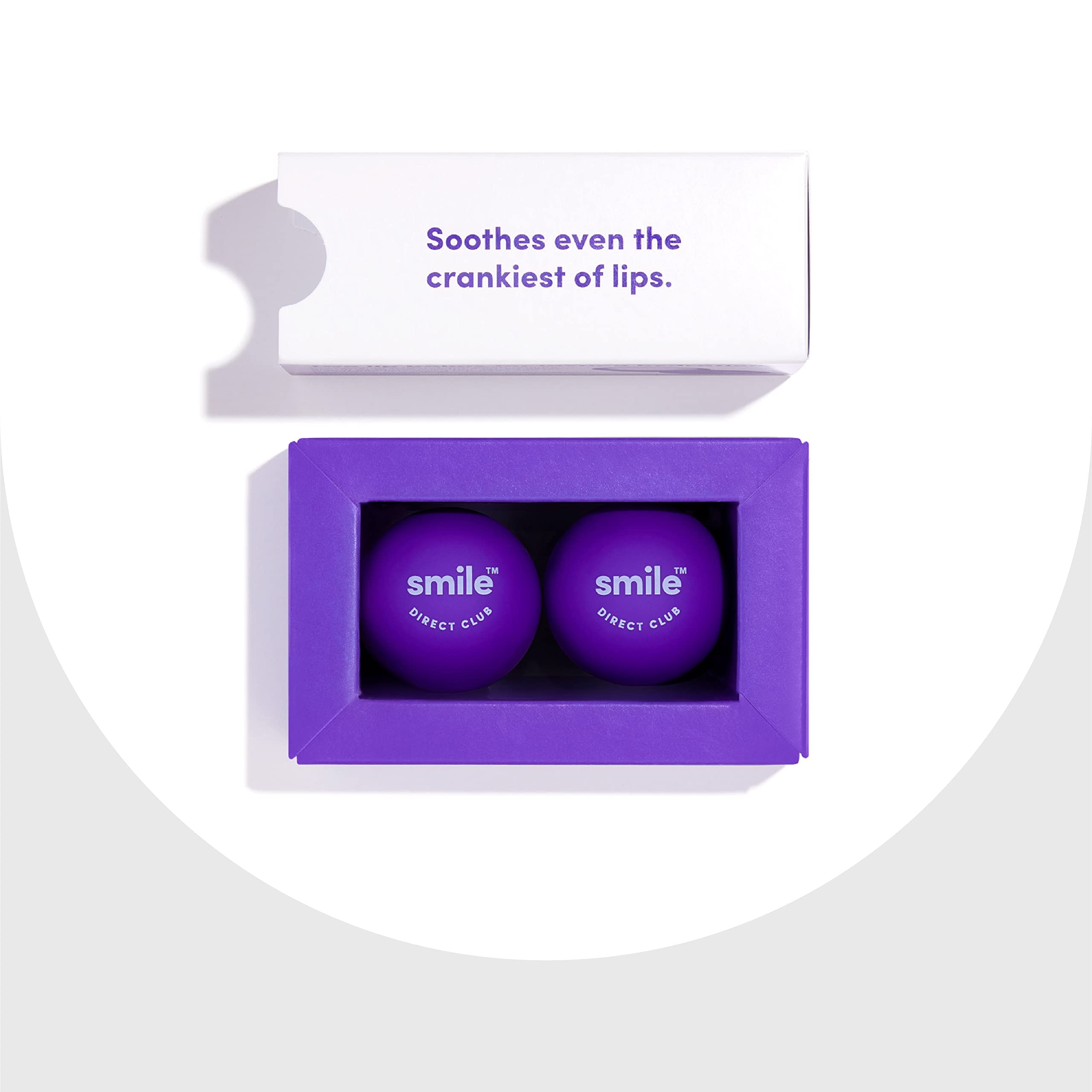 SmileDirectClub 2 Pack Vanilla and Shea Butter Lip Balm