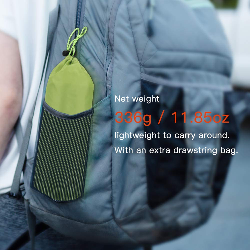Waterproof Tent Footprint Picnic Mat Beach Blanket Mutifunctional Camping Tarp with Drawstring Bag for Picnic Beach Hiking