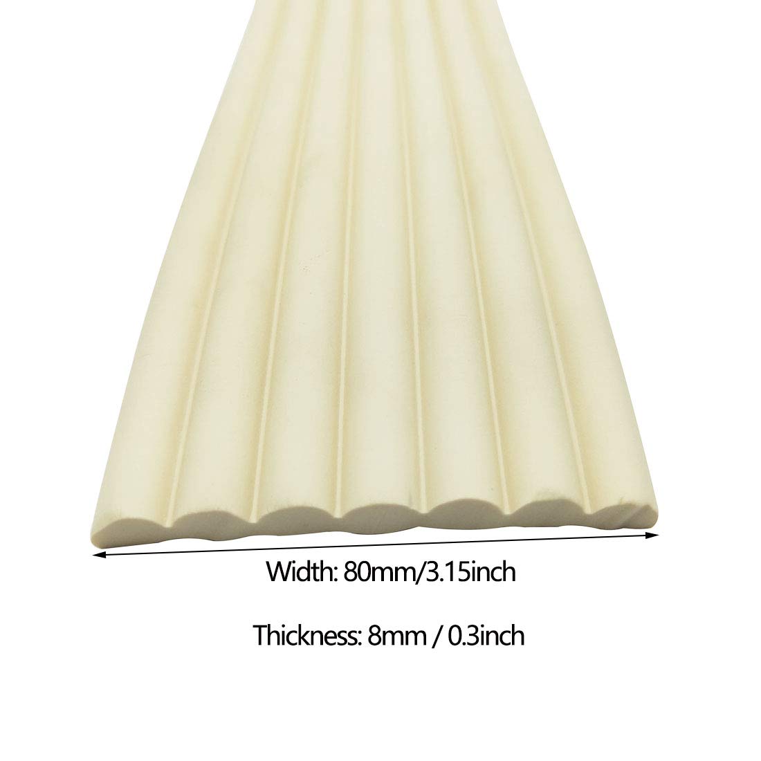 Sipery Furniture Edge and Corner Guards 6.56Ft Length, Multifunctional Child Safety Edge Guard Bumper Table Sharp Edges Protector, Beige