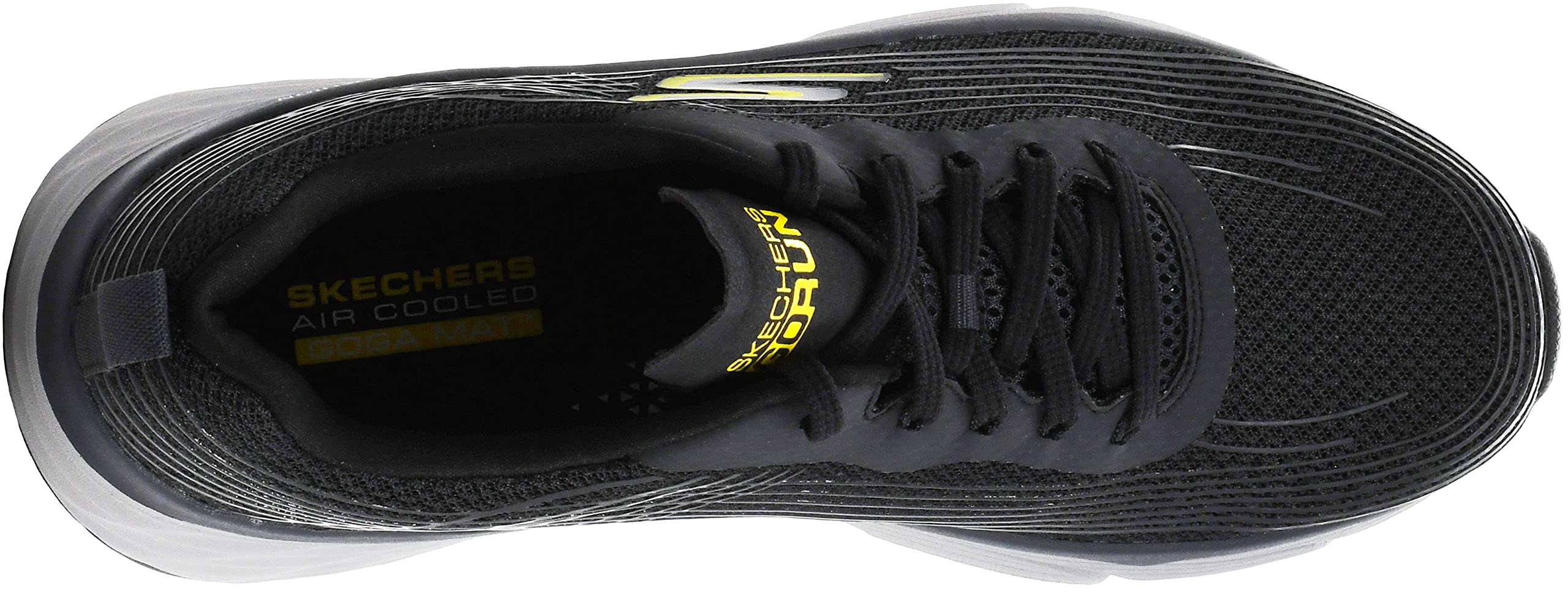 Skechers Men's Max Cushioning Elite-Performance Sneaker Black/Charcoal 8