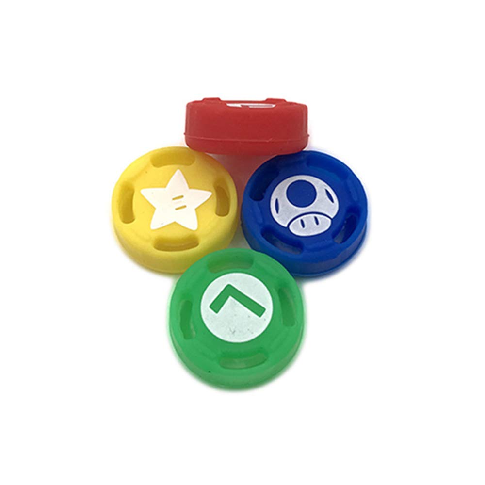 Silicone Joystick Thumb Stick Grip Cover Case Cap for Nintendo Switch NS NX Joy-Con (A)