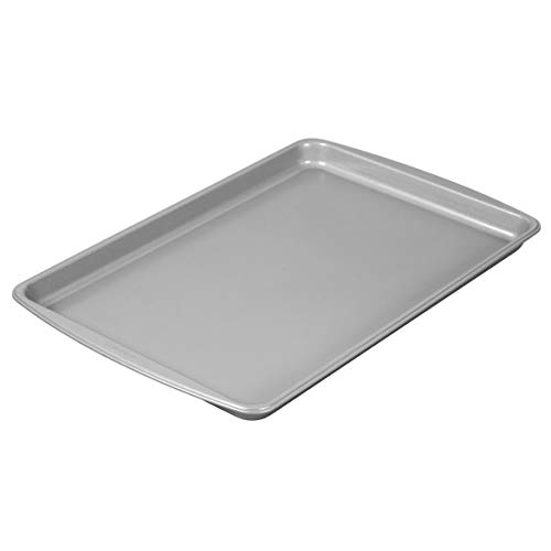 Wilton Baking Tray, Recipe Right, Non Stick, Medium, 39cm x 26cm (15.25in x 10.25in), Steel