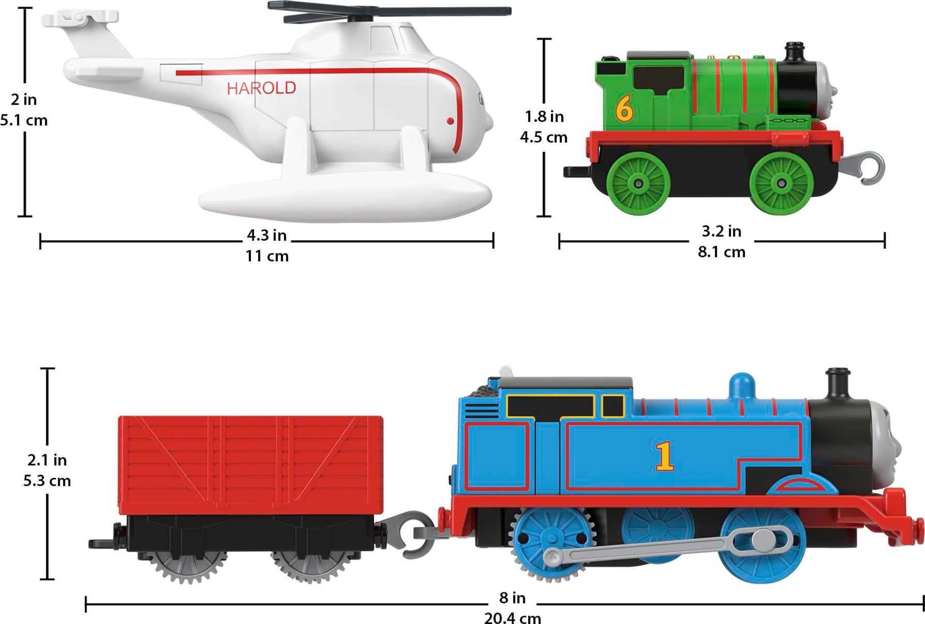 Thomas & Friends Multi-Level Toy Track Set, Trains & Cranes Super Tower with Thomas & Percy Engines for Preschool Kids Ages 3+ Years (Amazon Exclusive)