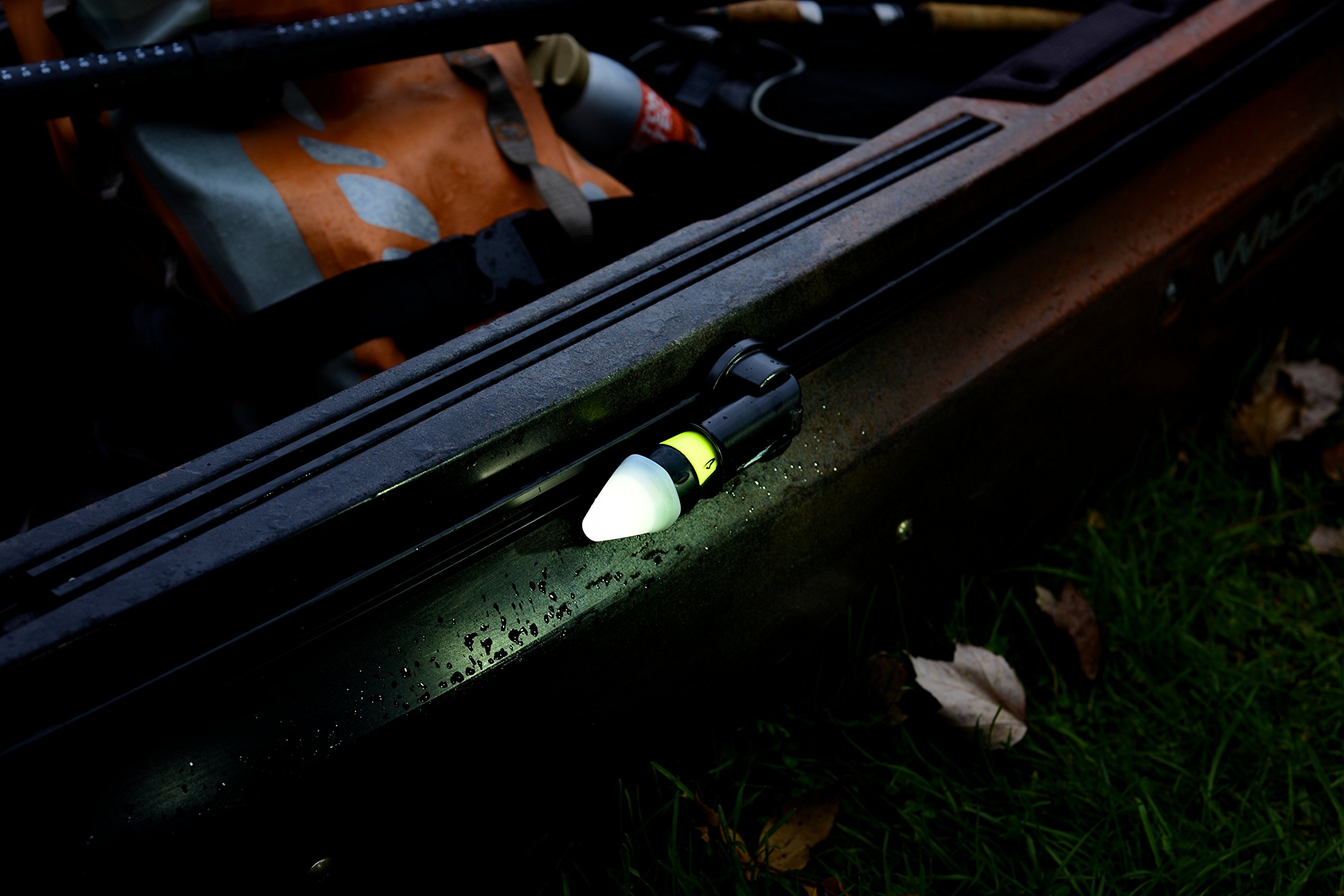 Princeton Tec Amp Kayak Mount with Light (90 Lumens, Black/Neon Yellow)
