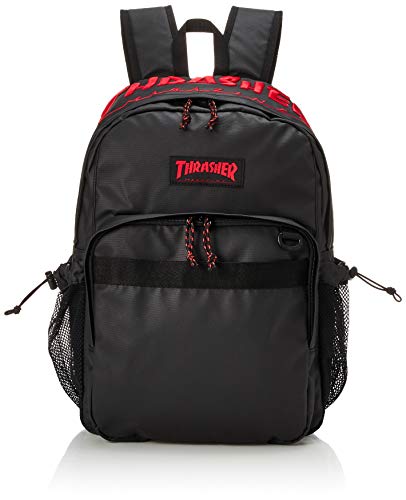 THRASHER(スラッシャー) Skateboarding, BKRD_Black Red