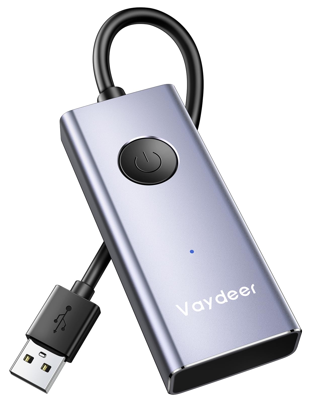 Vaydeer Undetectable Mouse Jiggler Mouse Mover USB Port for Computer,Driver-Free with ON/Off Switch,Simulate Mouse Movement to Prevent The Computer from Entering Sleep Mode,Plug-and-Play