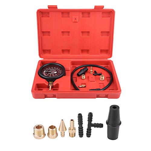 Vacuometro To Test Vacuum Pump, Keenso Car Engine Vacuum Fuel Pump & Vacuum Tester Gauge Carburetor Pressure Diagnostics Leakage Tester