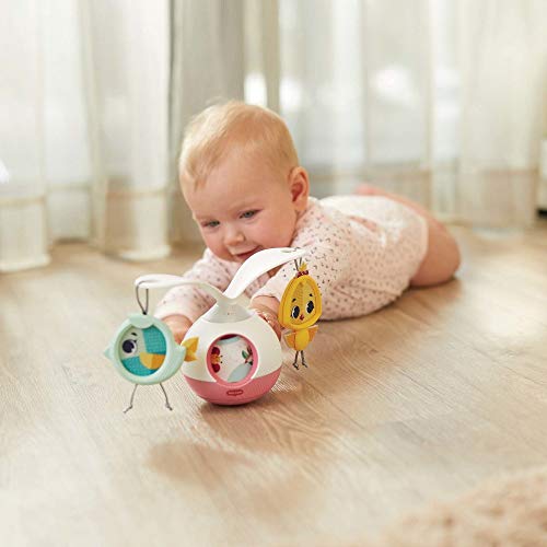 Tiny Love Tummy Time Mobile Entertainer, Toy with Music and Lights, 0M +, Princess Tales