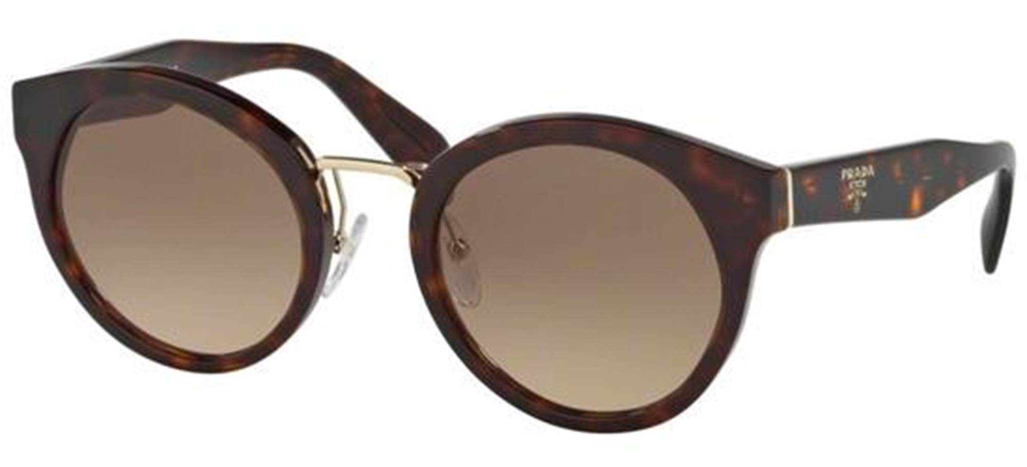 Prada PR 05TS - 2AU3D0 SUNGLASSES HERITAGE HAVANA W/BROWN GRADIENT 53MM