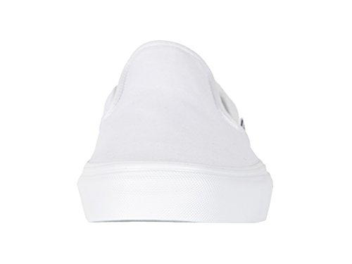 Vans Slip On, True White, Size 5 Men/ 6.5 Woman, 6.5 Women/5 Men