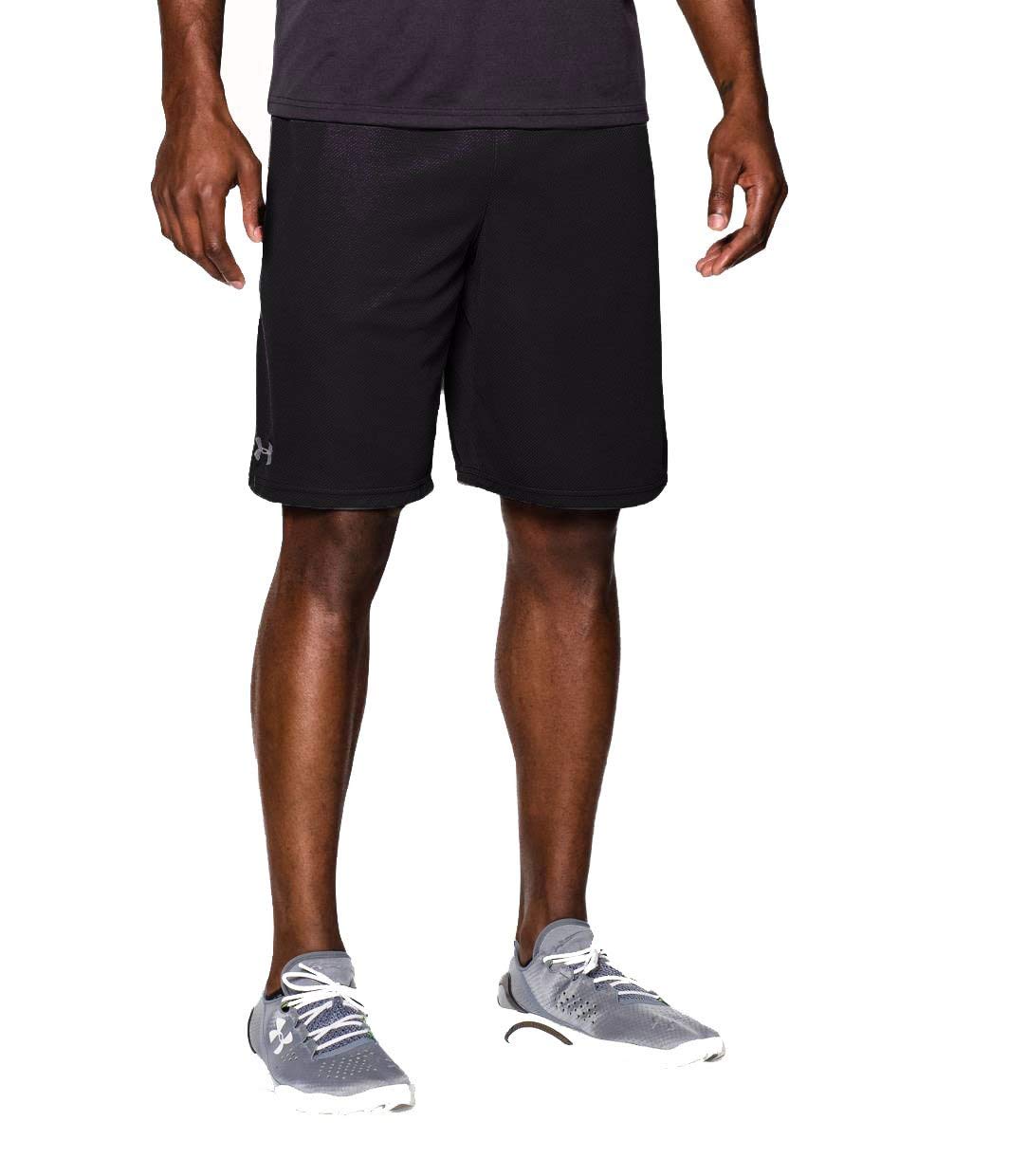 Under Armour Men's Raid 10-Inch Shorts (Medium, Pure Black)