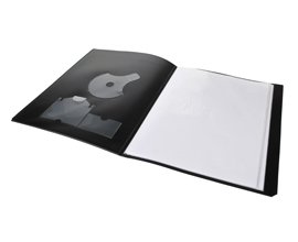 Rexel 17434BK Presentation Book with 24 Pockets A3 Black