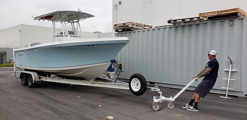 Trailer Tug - 3,500lb Tongue Weight Trailer Mover for RV Boat Motorcycle Jetski- World's Greatest Trailer Dolly