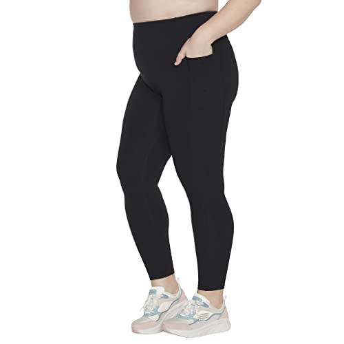 Skechers Women's Go Walk High Waisted Legging, Black, X-Small