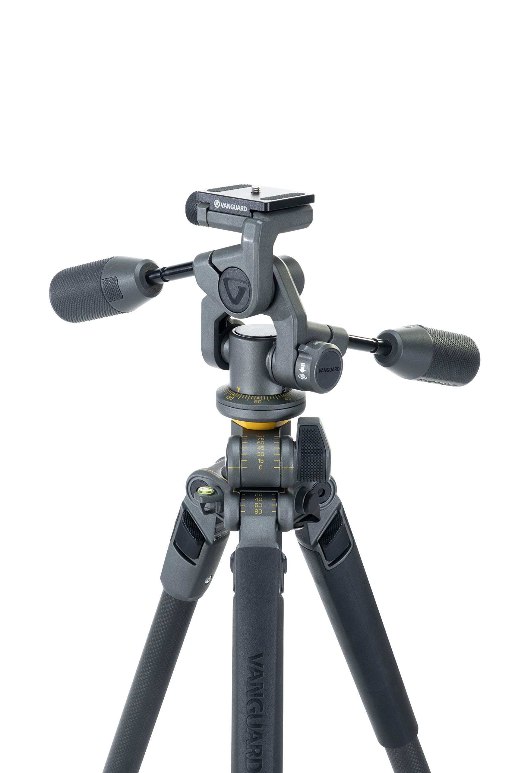 Vanguard Alta Pro 2+ 263CP Carbon Fiber Tripod with Alta PH-32 Pan Head and Multi-Angle Center Column for Sony, Nikon, Canon DSLR Cameras