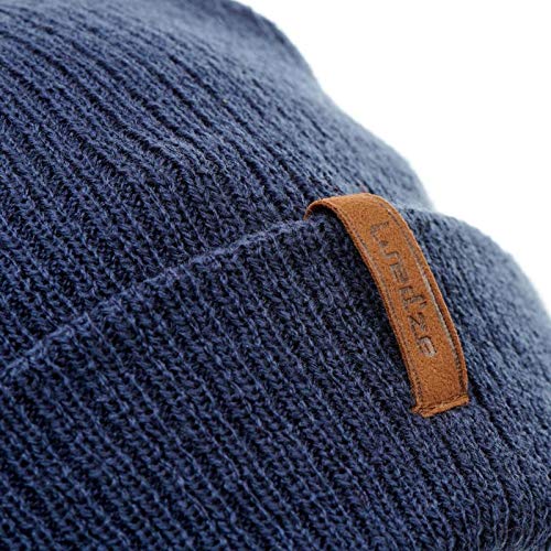 WEDZE Children's Fisherman SKI HAT - Navy