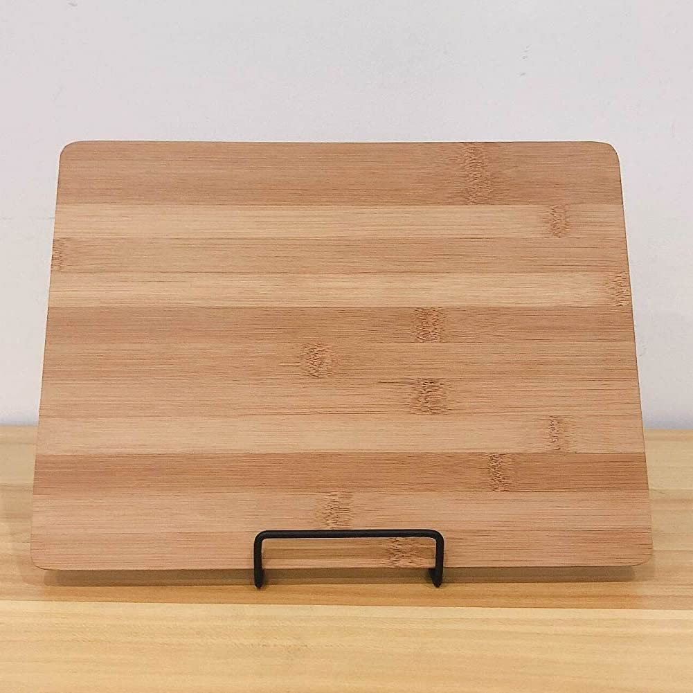 XIUXZMM Tray Stand Metal Square Wire Stand Cutting Board Stand - Cheeseboard Stand, Cutting board holder, Cookbook Holder, Cookbook Stand, Charcuterie Board Stand, Platter holder