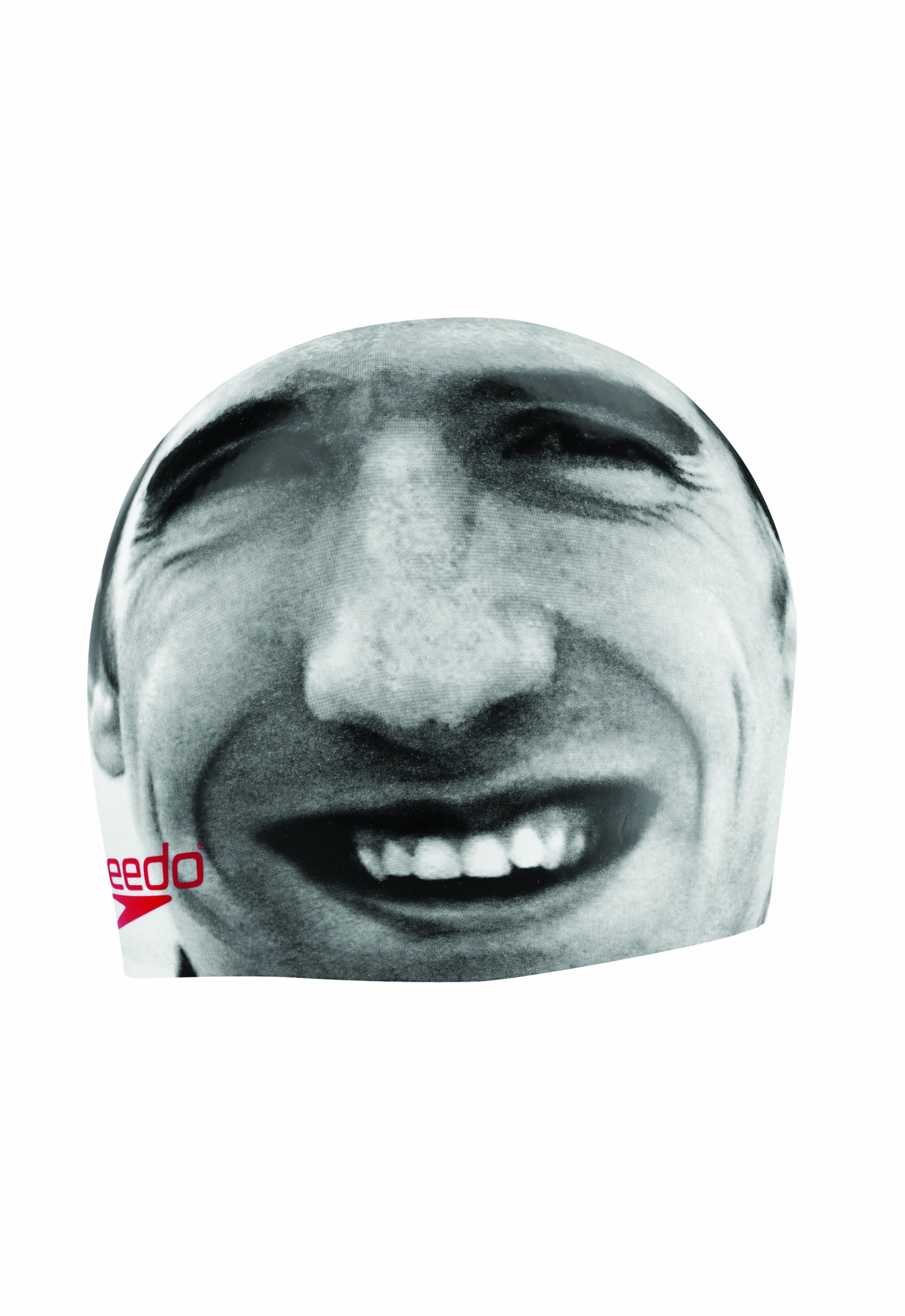 Speedo Silicone 'Phelps' Swim Cap, White