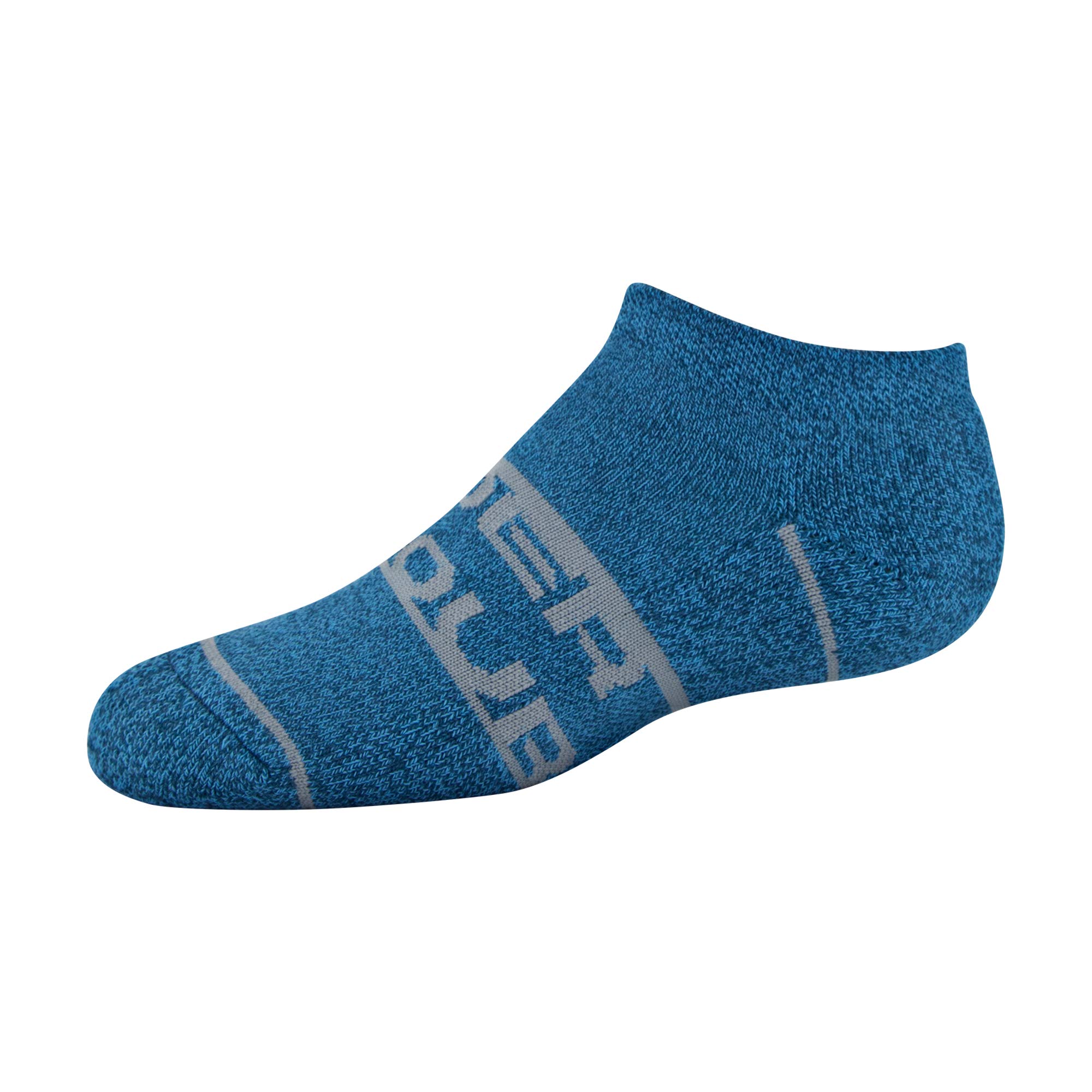 Under Armour Phenom No Show Socks, 3-pair, Teal Vibe Assorted, Shoe Size: Youth 13.5K-4Y