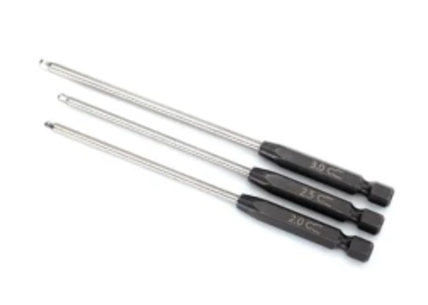 Traxxas 8716X Speed Bit Set, Hex Driver, 3-Piece Ball-End, 1/4' Drive