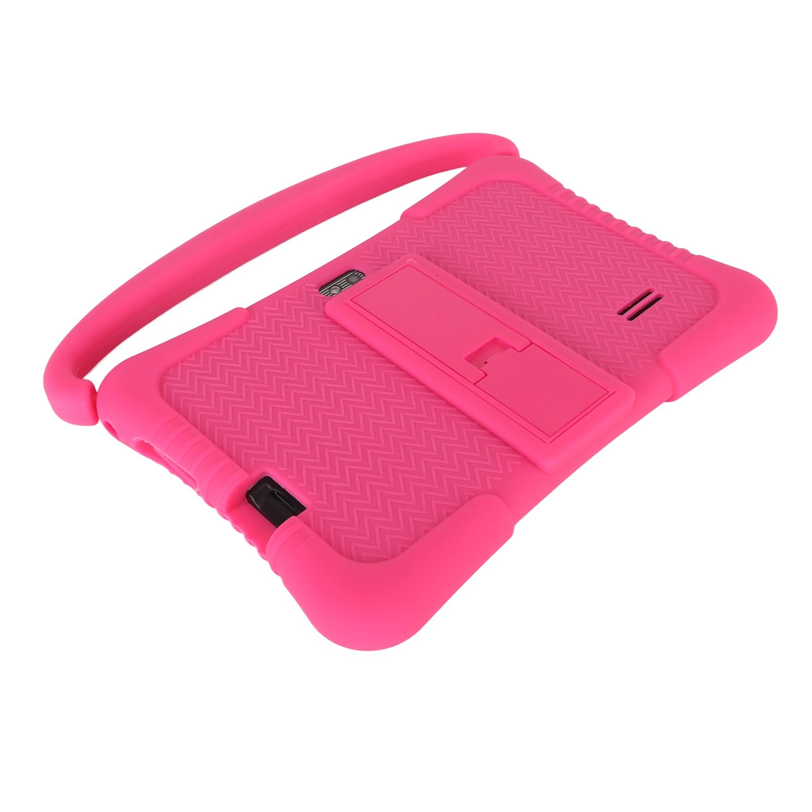 VINGVO Kids Tablet, 3D Design Control Function Toddler Tablet 2GB 32GB Dual Camera 110-240V with Protective Cover for Android 10 for Entertainment (US Plug)